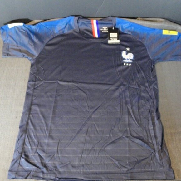 Shirts | New France National Football Team Soccer Football Fifa Jersey ...